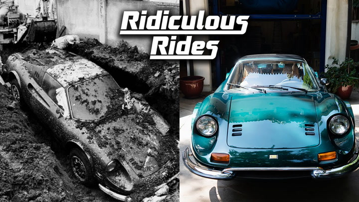 My Ferrari Dino was found buried in a garden