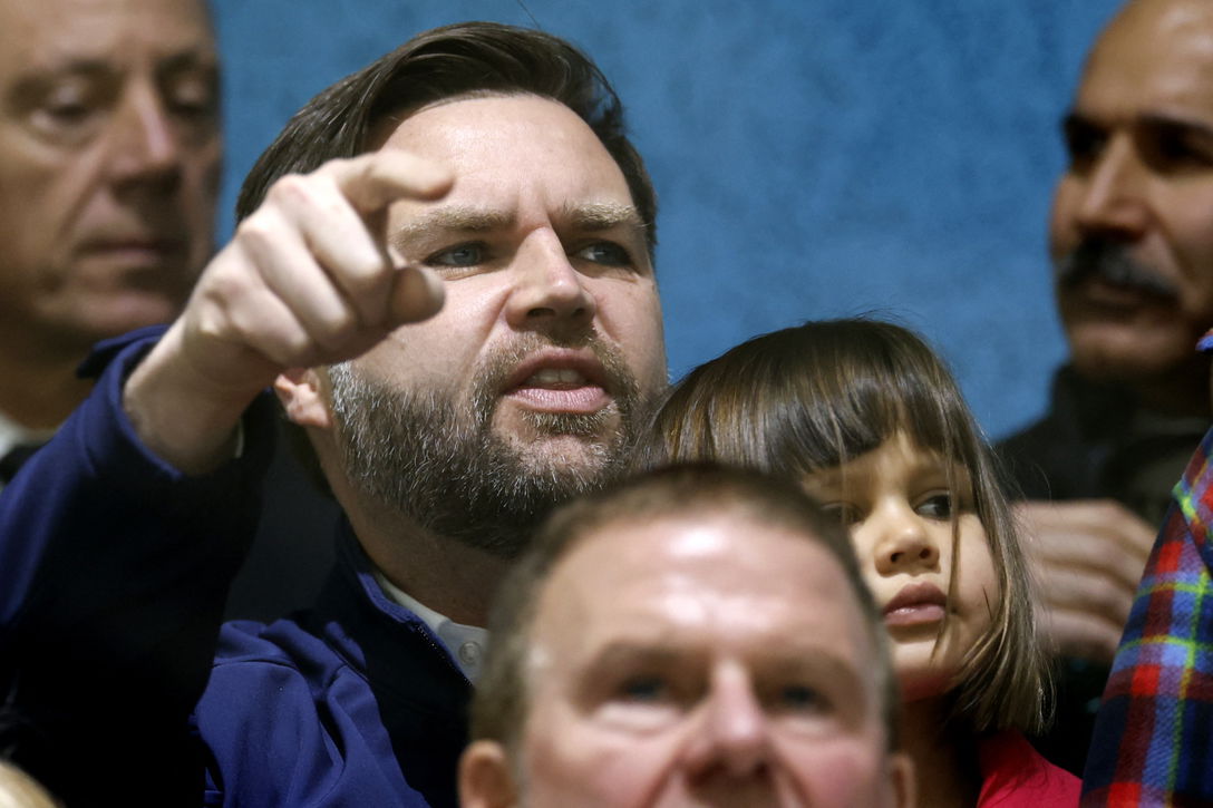 JD Vance takes the gold in being a complete loser at the Winter Olympics