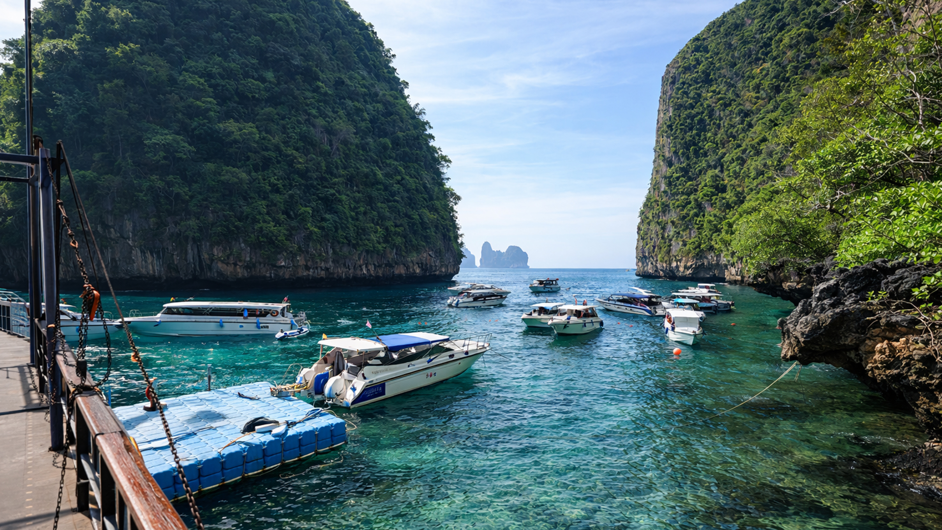 Pileh Lagoon and Maya Bay private boat tour (4K)
