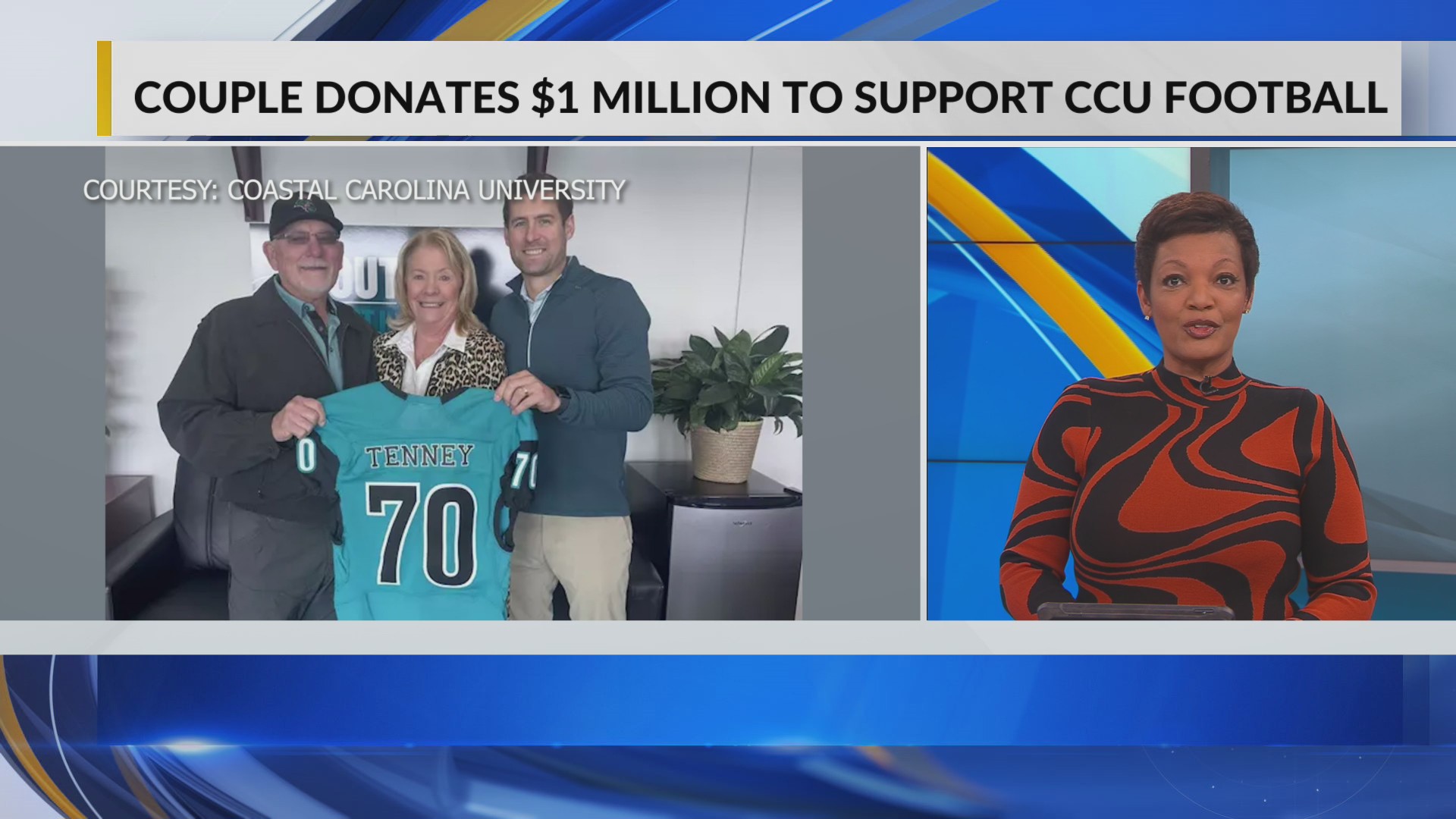 Couple donates $1 million to CCU football