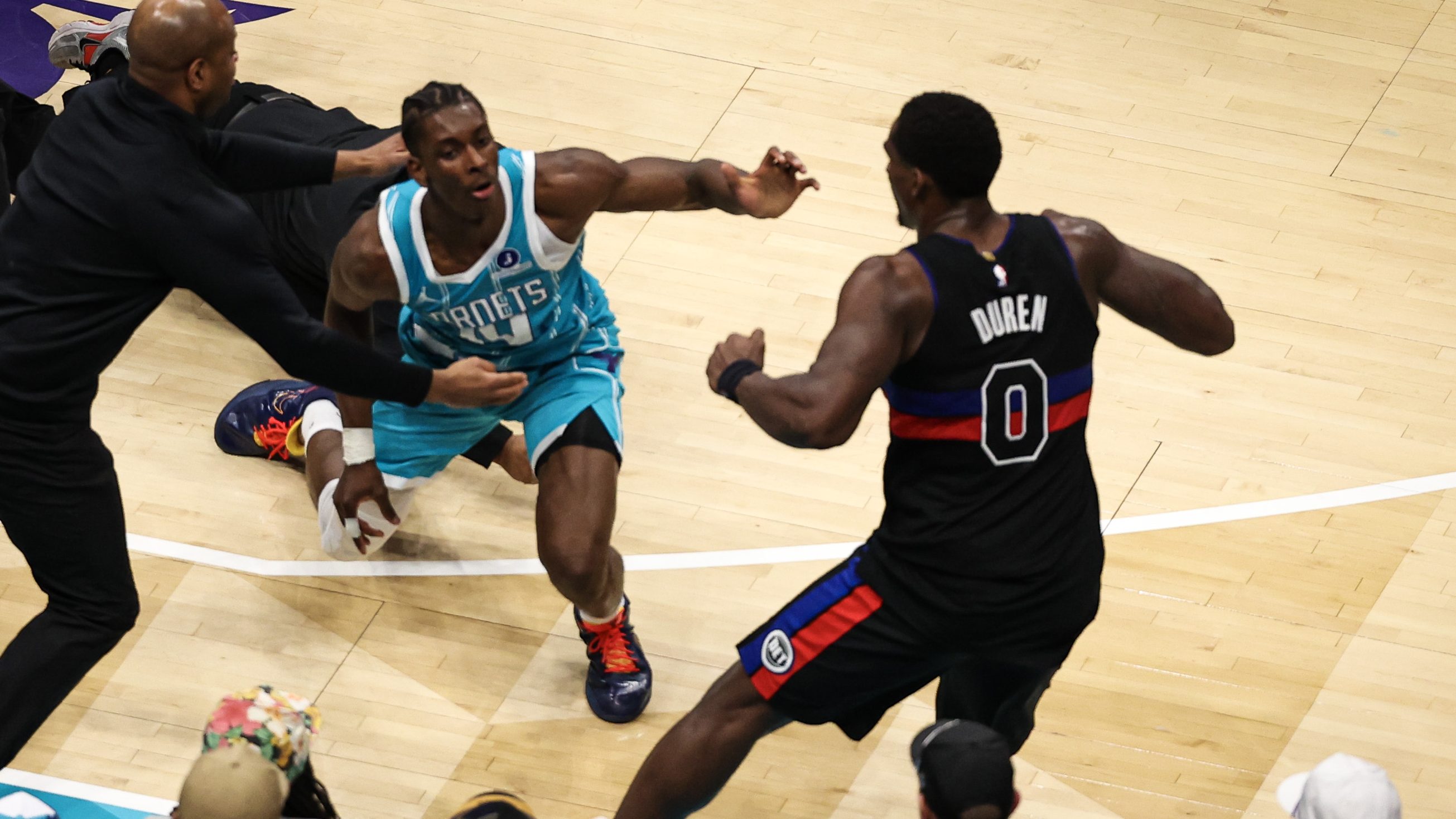 Hornets-Pistons facing severe NBA punishment after wild fight, 5 ejected