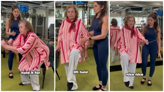 Helen at 86 shares 4 balance, strength exercises that prove 'movement ...