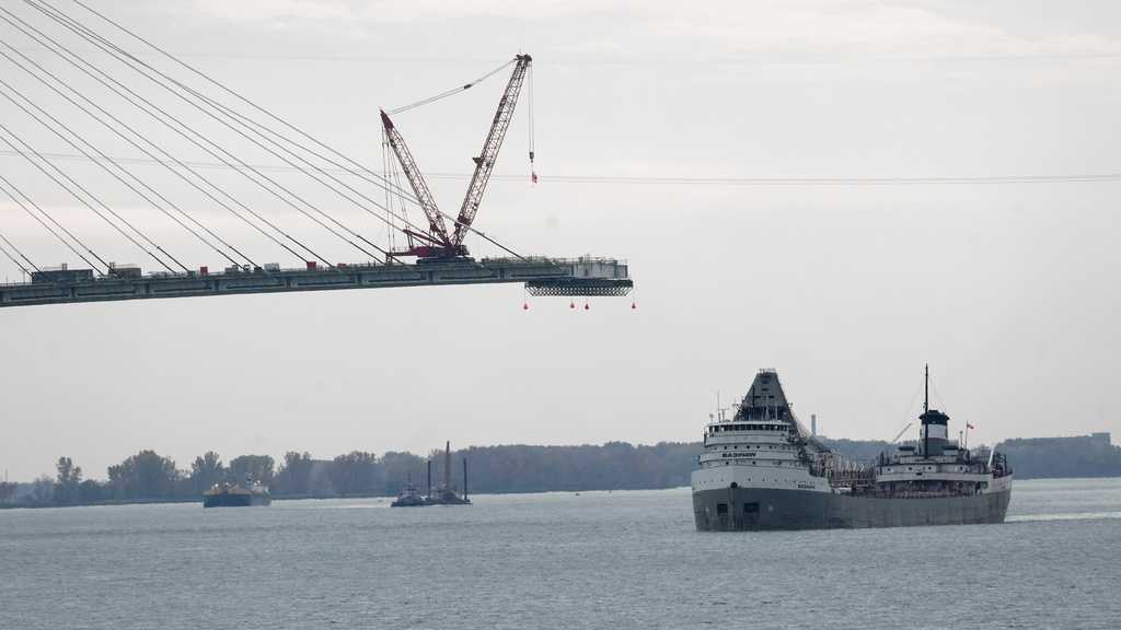 President Trump is threatening to block a new bridge between Detroit ...