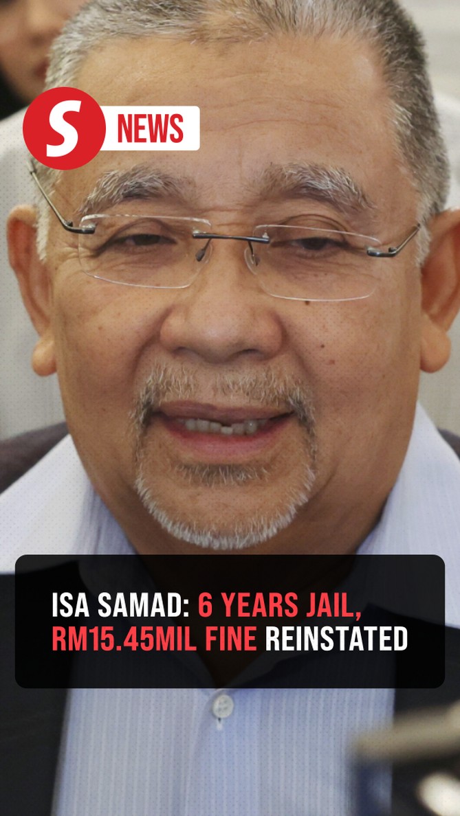 Isa Samad goes to jail for graft charges, Federal Court rules