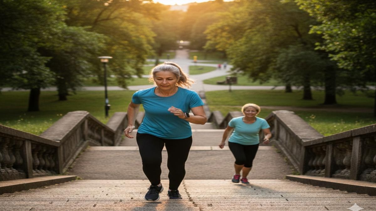 Step, stair, and terrain walking: The joint-friendly way to build ...