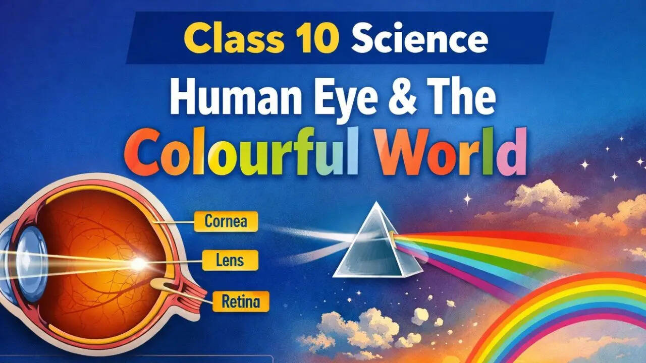 CBSE CLASS 10 SCIENCE: HUMAN EYE AND THE COLOURFUL WORLD — COMPLETE ...