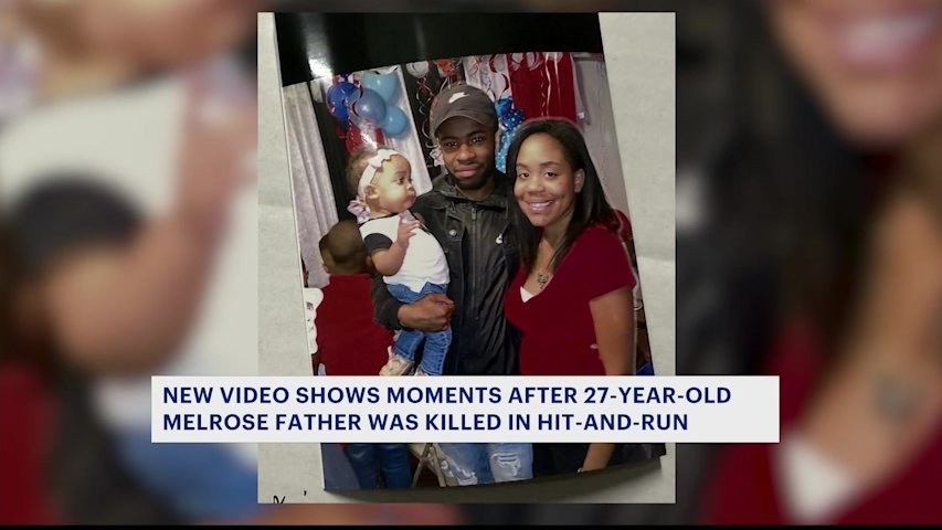 Surveillance video shows moments after Melrose father of three was ...