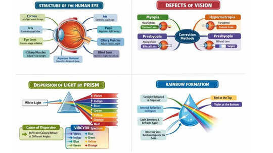 CBSE class 10 science: Human eye and the colourful world — complete ...