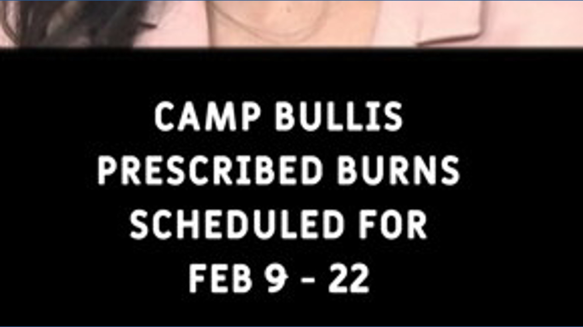 Camp Bullis prescribed burns