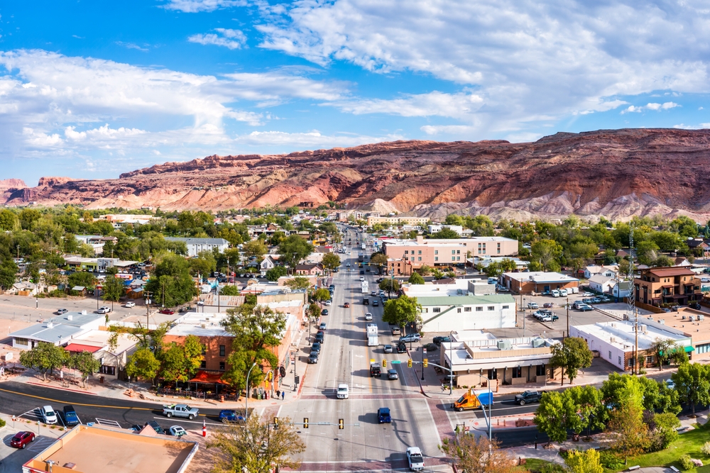 This small Utah town sits between two national parks and 2,000 stone arches