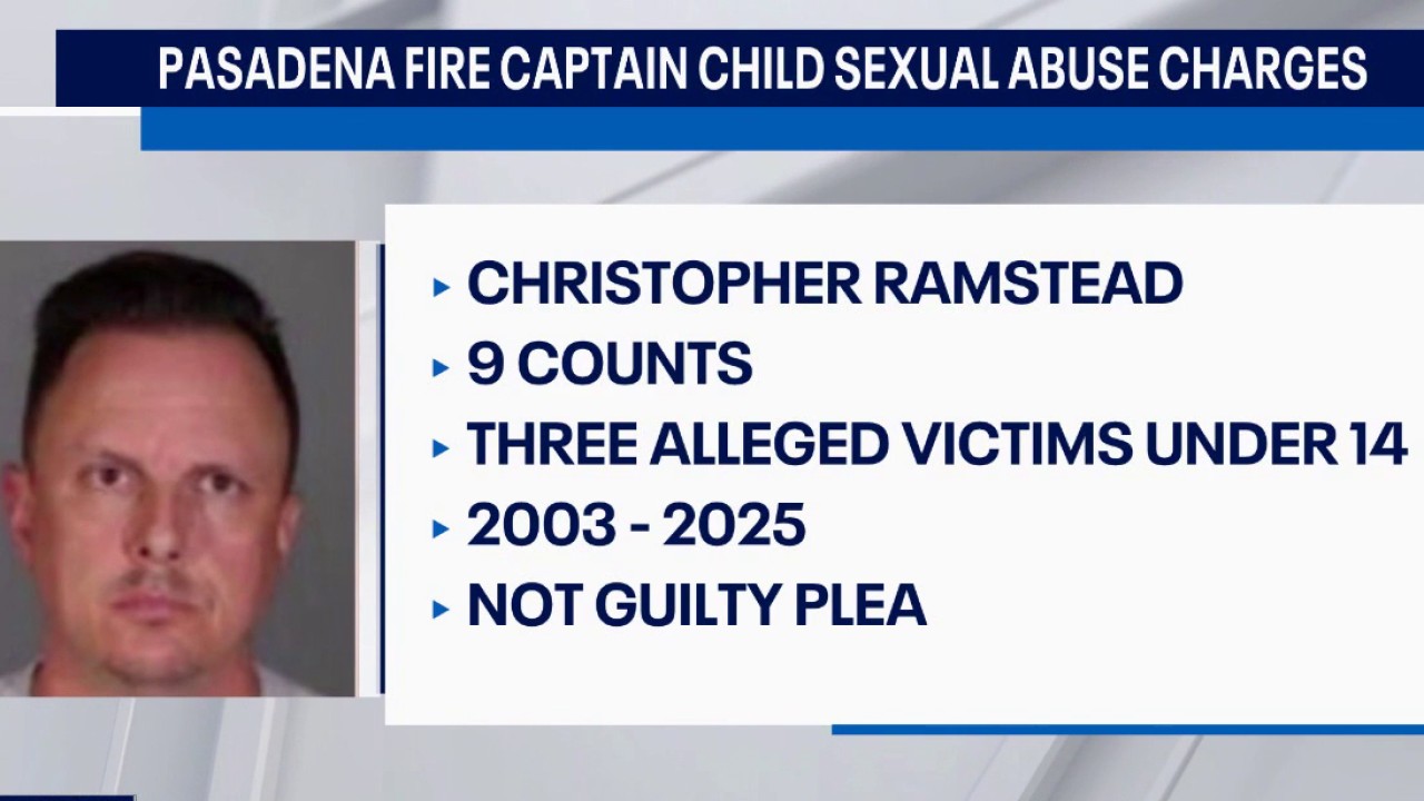 Pasadena fire captain accused of abusing kids
