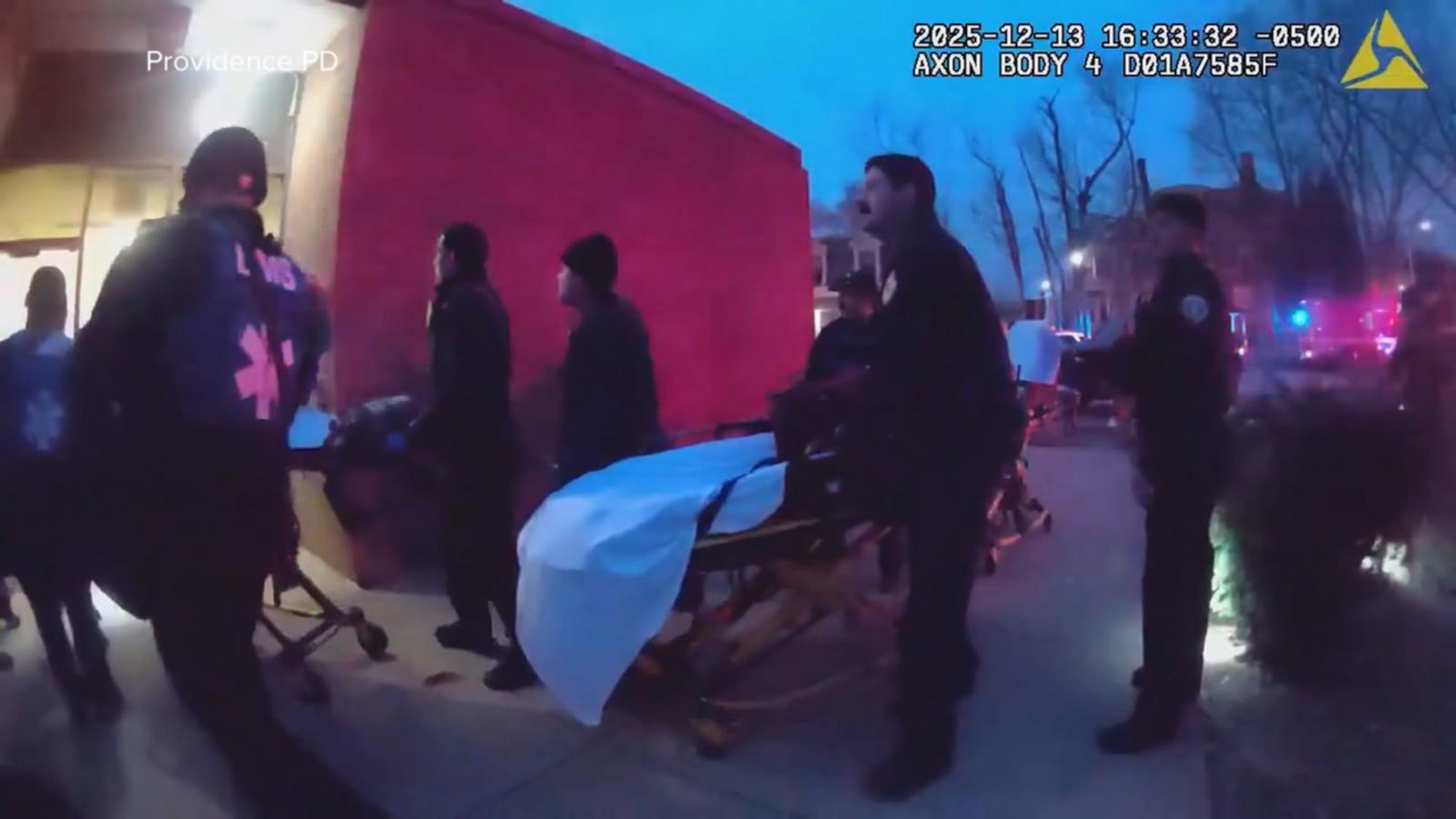 Police body camera video from Brown University mass shooting released