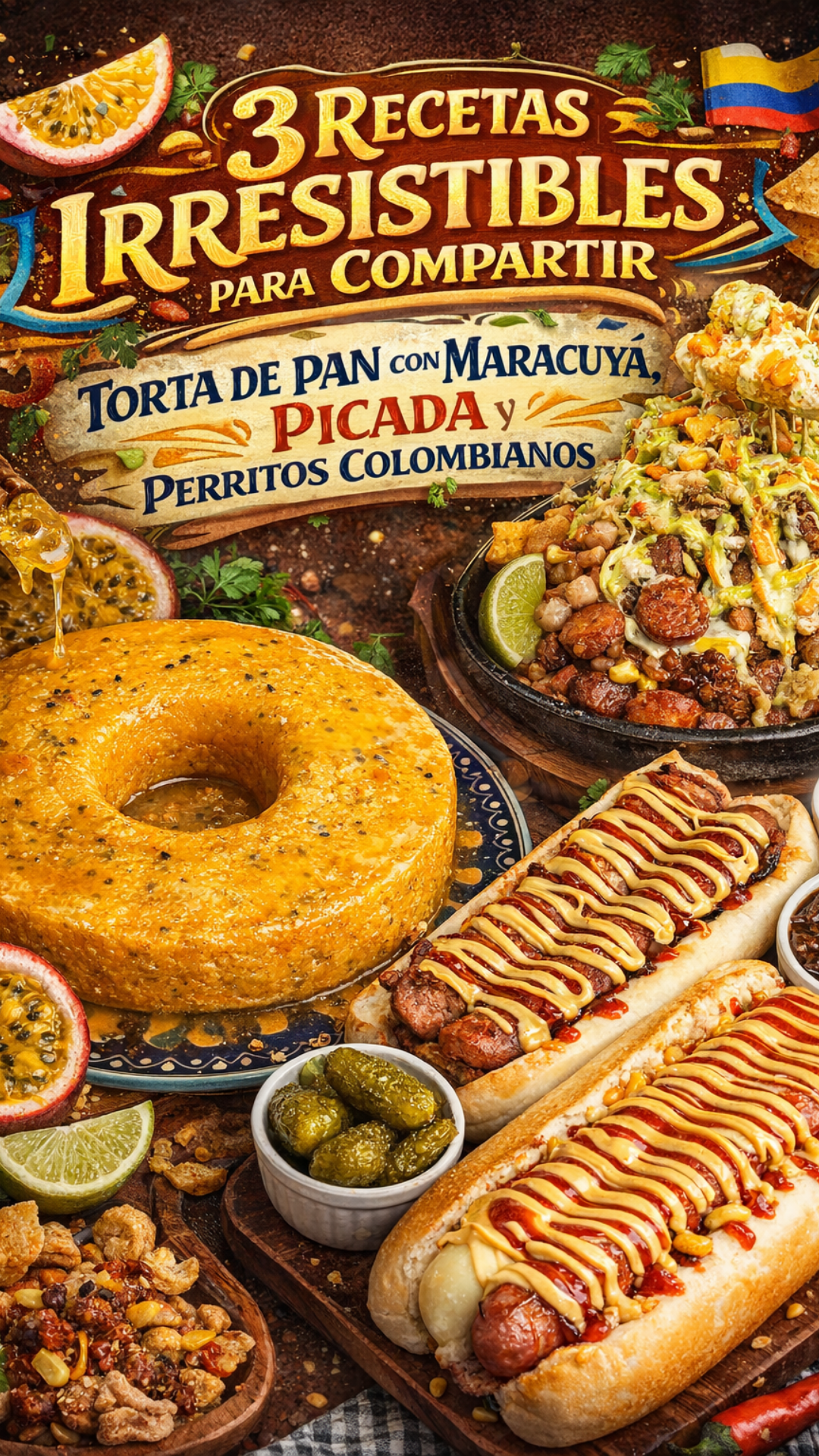 3 recetas irresistibles para compartir torta de pan con maracuyá ...