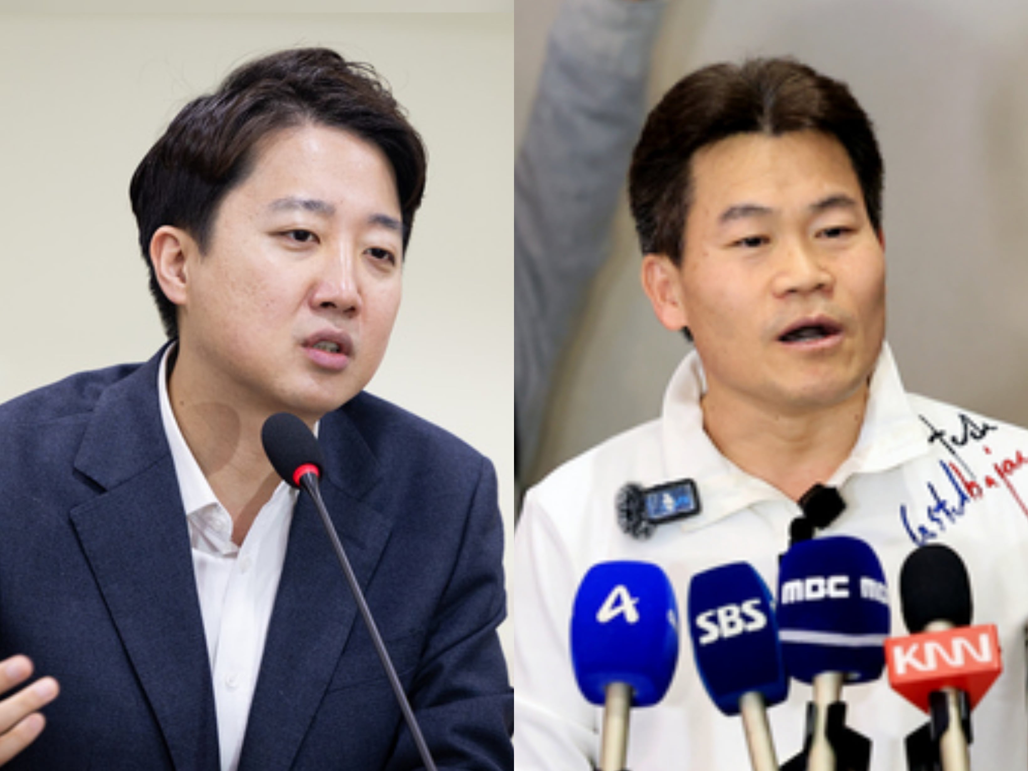 Lee Jun-seok, Jeon Han-gil debate election fraud