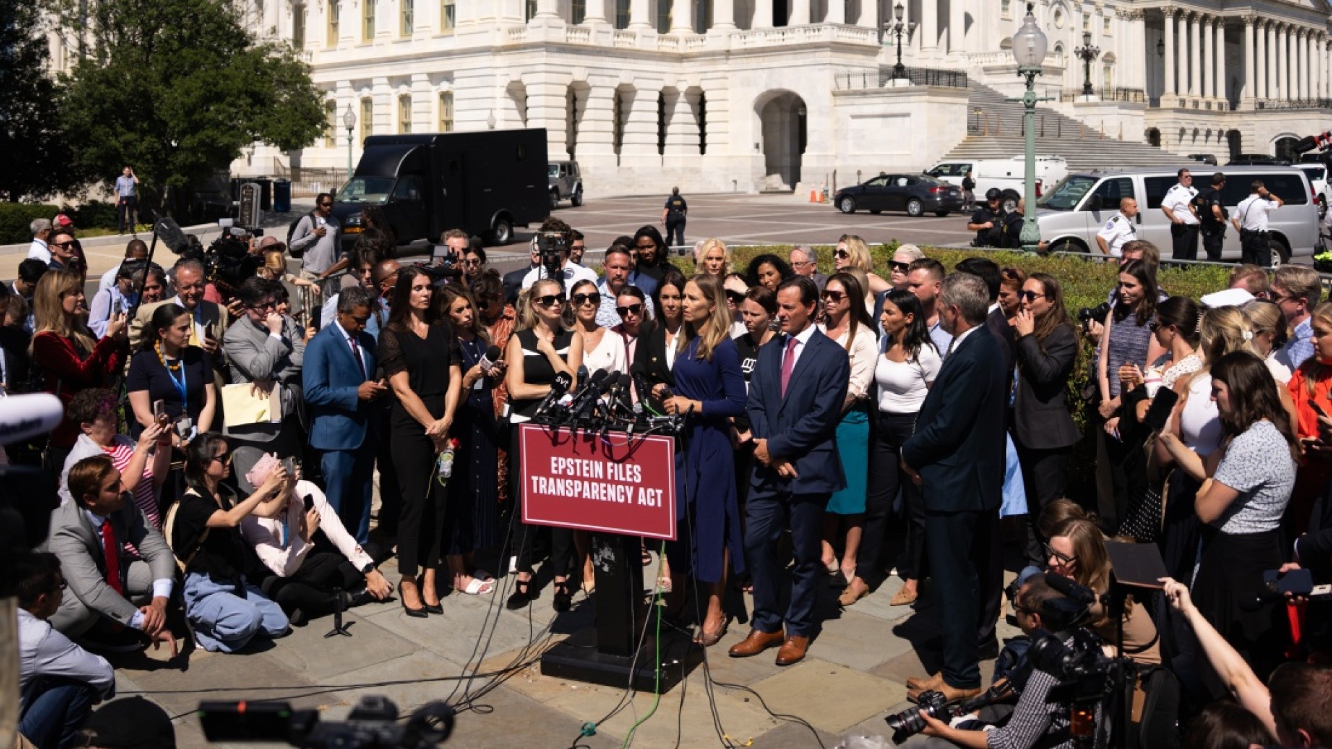 ‘This is about survivors everywhere’: Epstein abuse survivor refuses to ...
