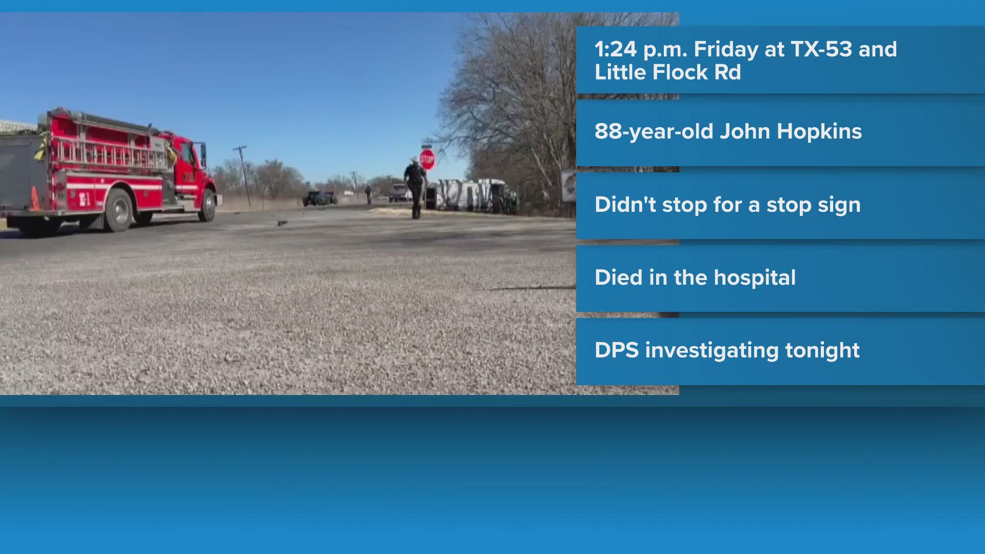 Texas DPS identifies man killed in crash near Temple