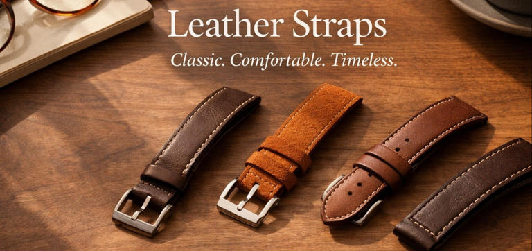 Types of watch straps: A practical guide to comfort, style, and durability