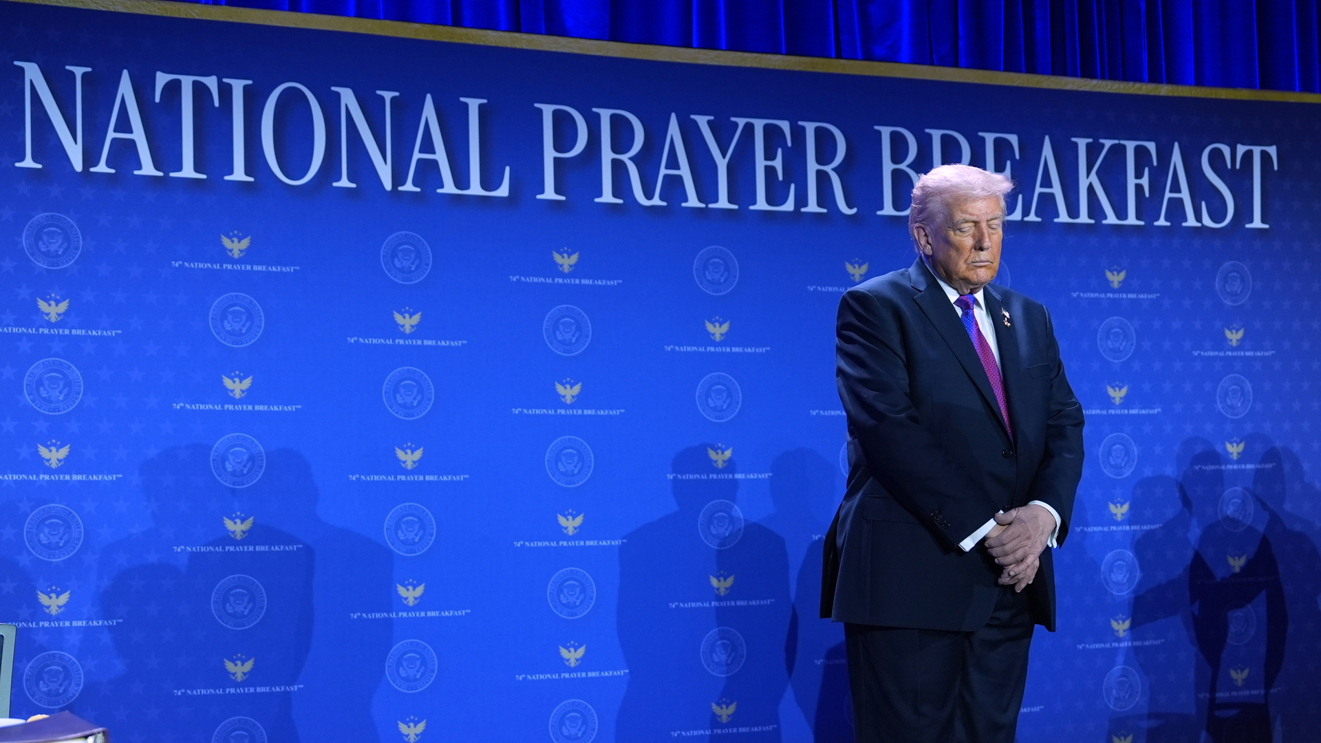 Trump announces national prayer event to rededicate US as 'one nation ...
