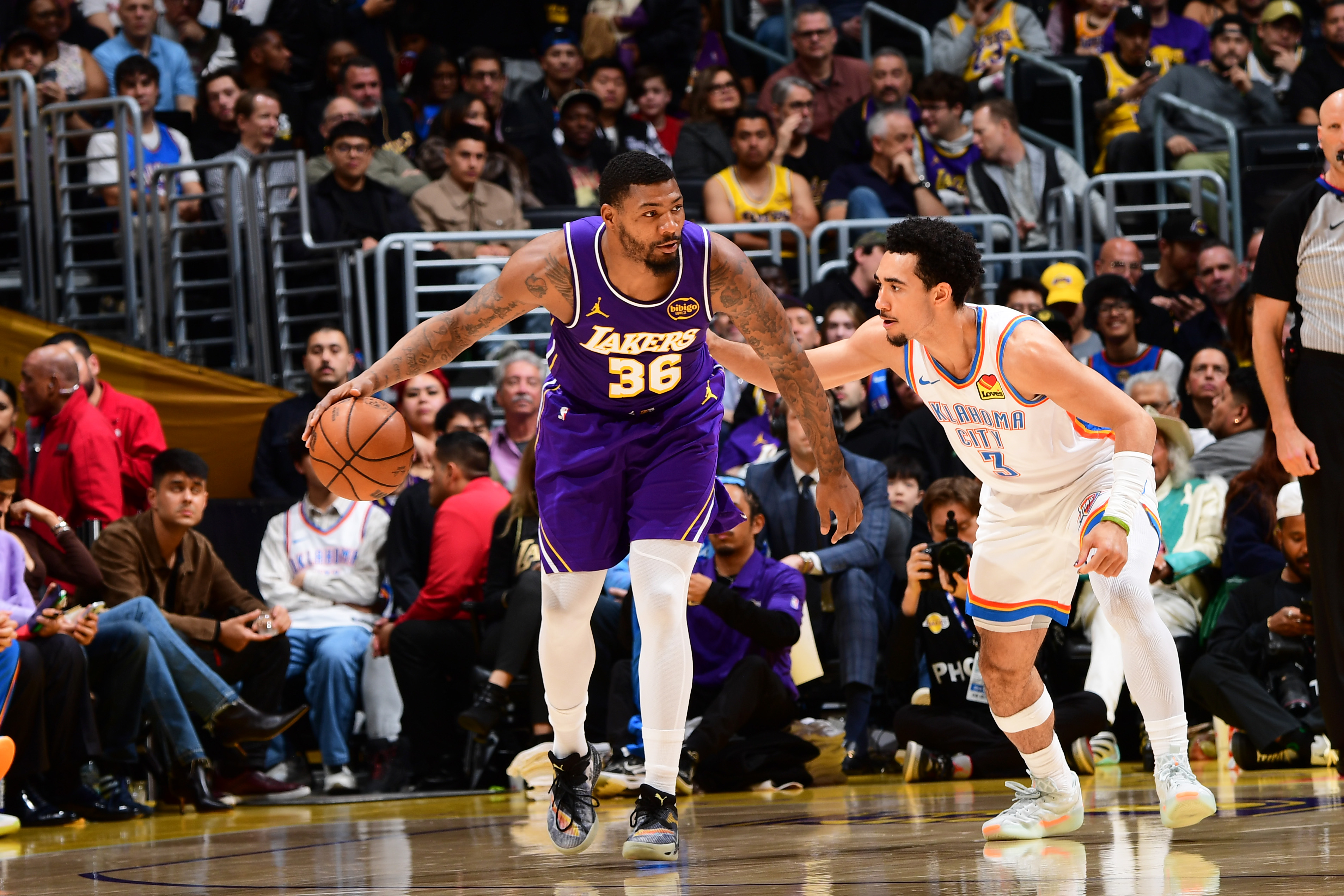 Player grades: Lakers vs. Thunder