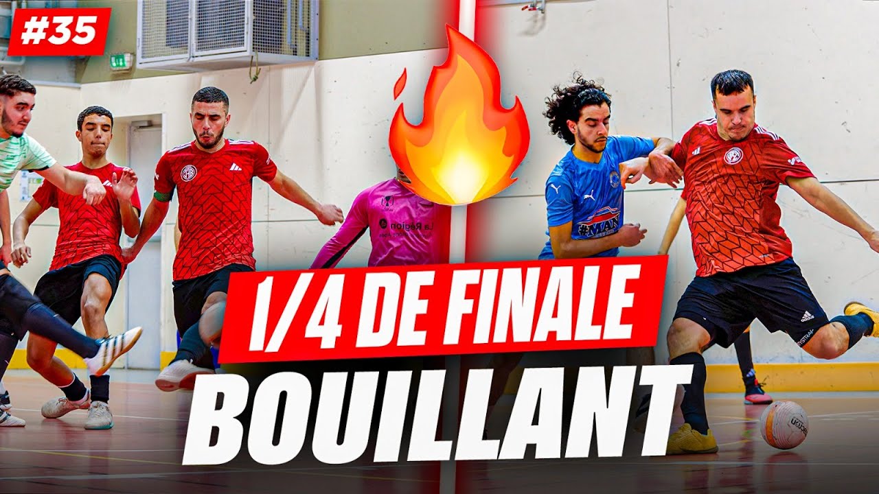 1/4 de finale : Un match bouillant devant des supporters déchaînés ...
