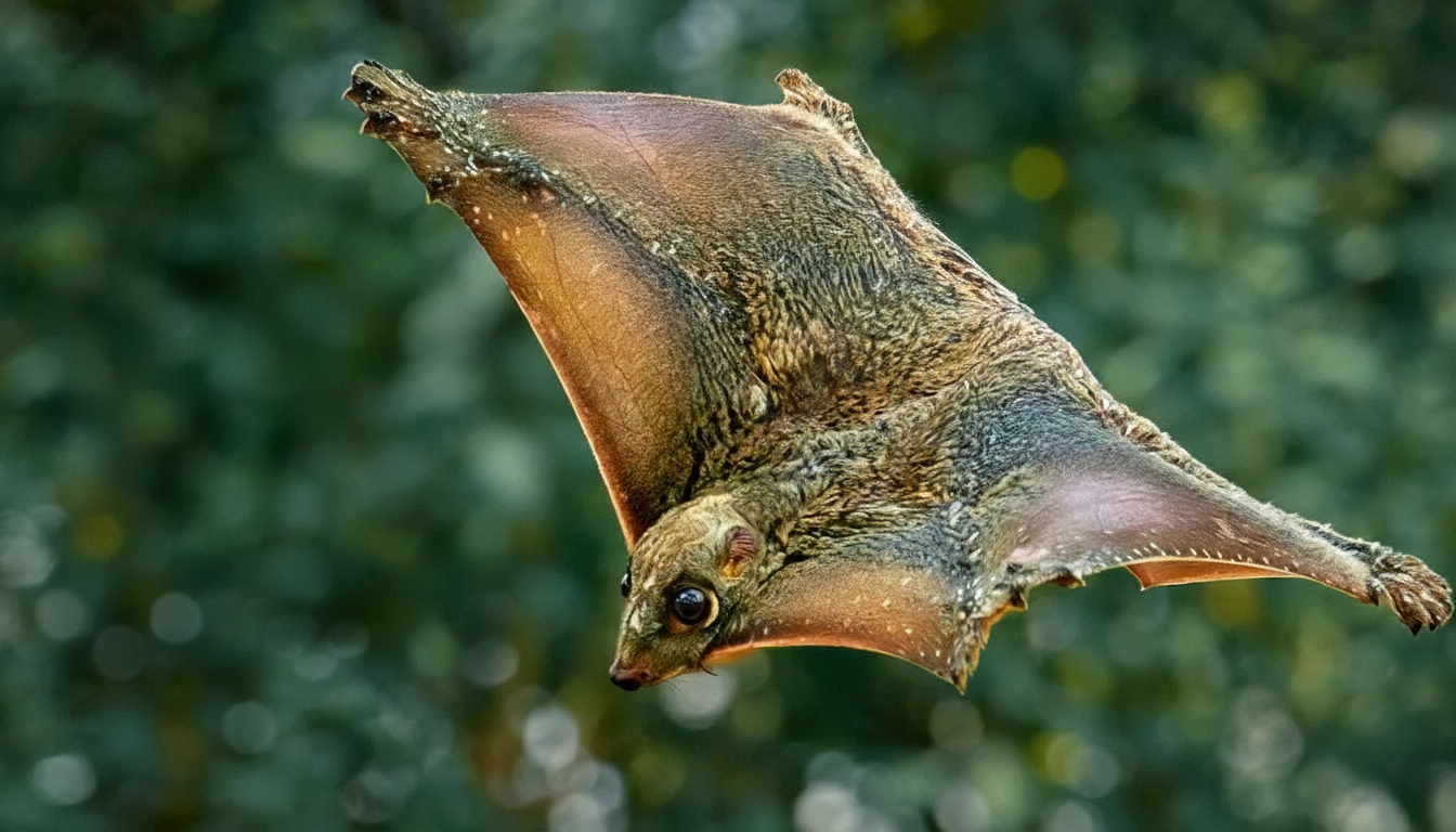 How colugos move through forests without truly flying