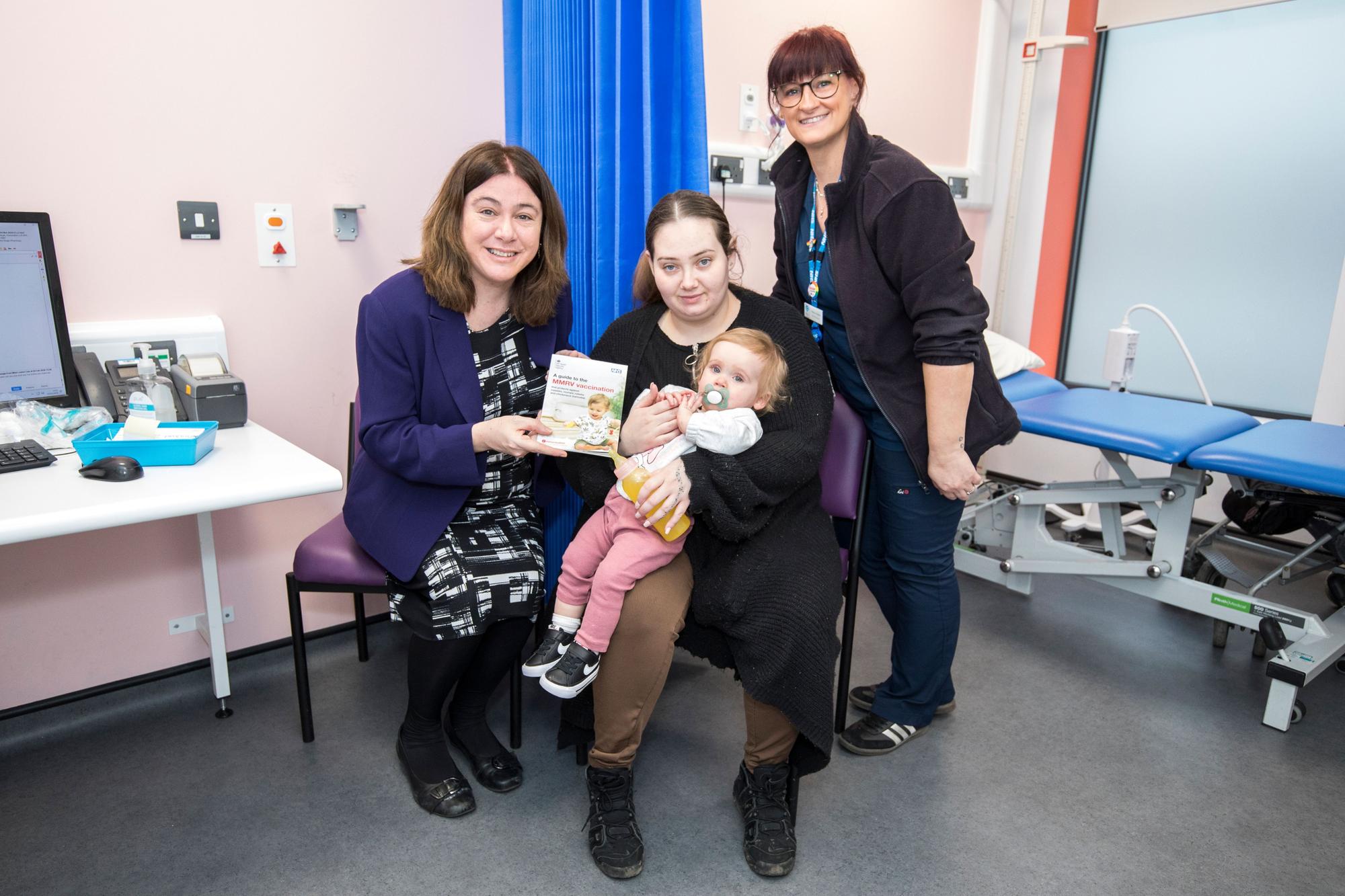 First NHS chickenpox jabs for Dunstable kids