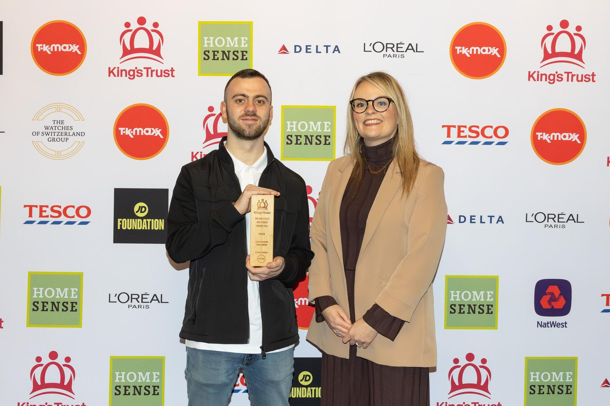 Young person from Belfast wins prestigious King's Trust award