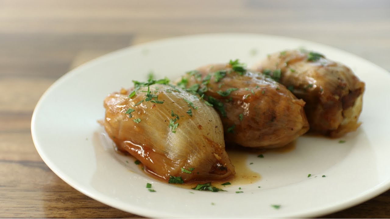 How to make stuffed onions that turn sweet, soft, and super flavorful