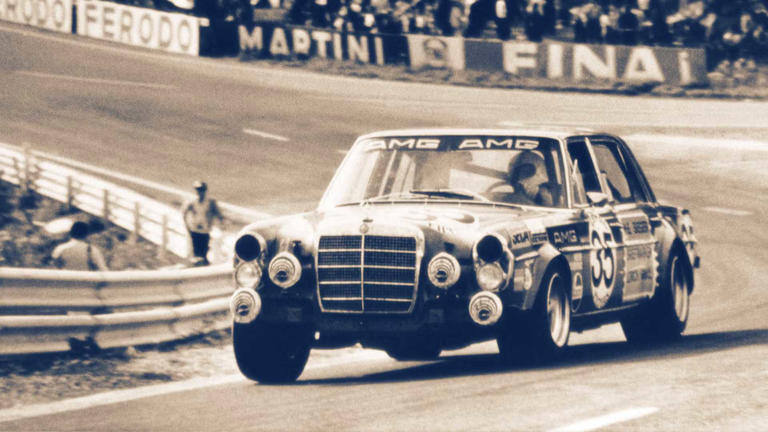 This 'Red Pig' is the racer that placed AMG on the map