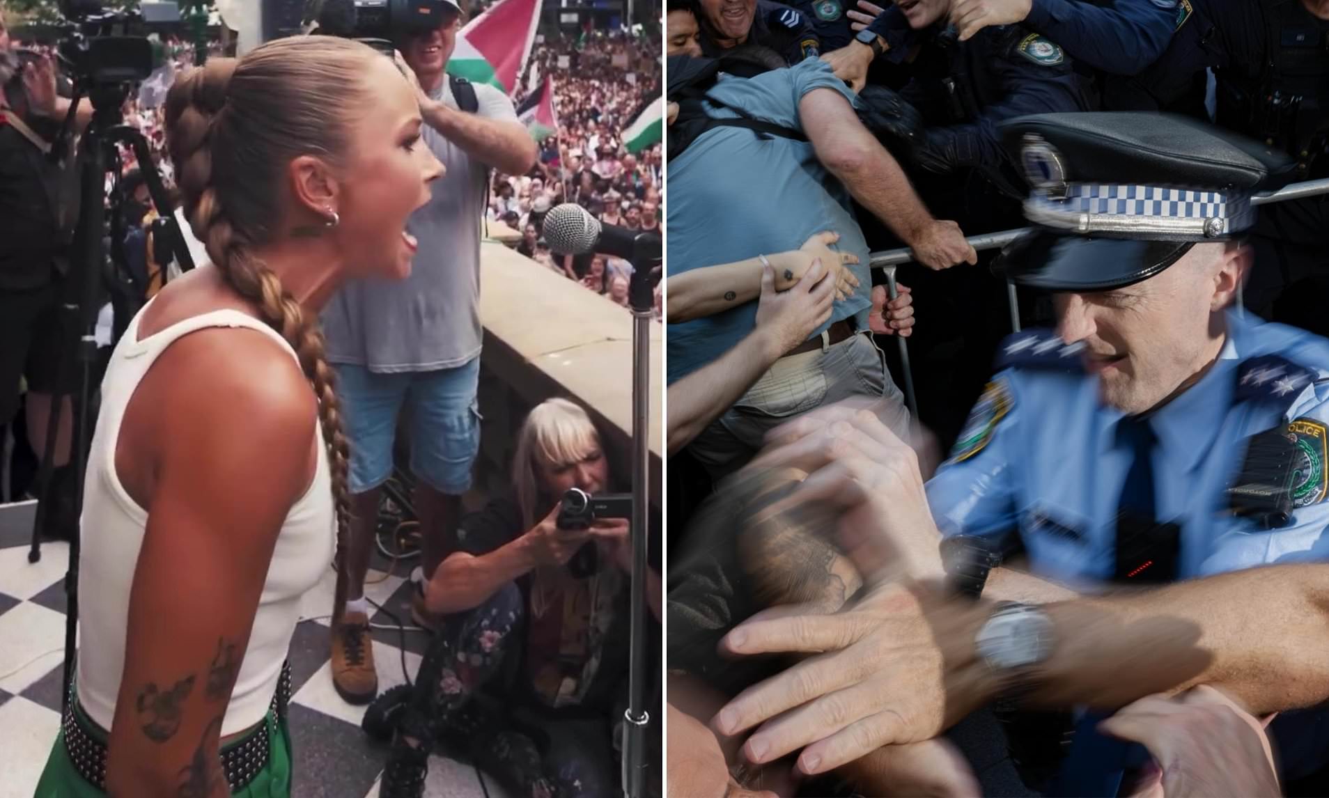Grace Tame breaks her silence after widely condemned speech at pro ...