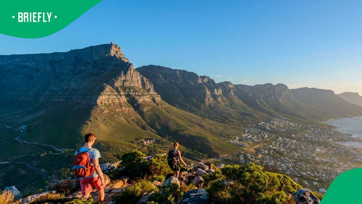 A group of hikers became trapped on Cape Town's Lion's Head mountain ...