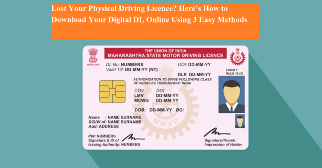 Lost your physical driving licence? Here's how to download your digital ...