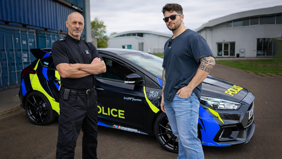 We built a modified police car but is it actually legal?