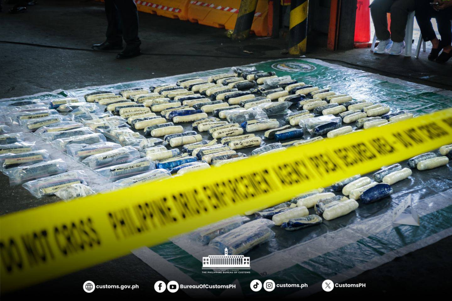 ₱278M worth of 'Afghan meth' seized at Manila port