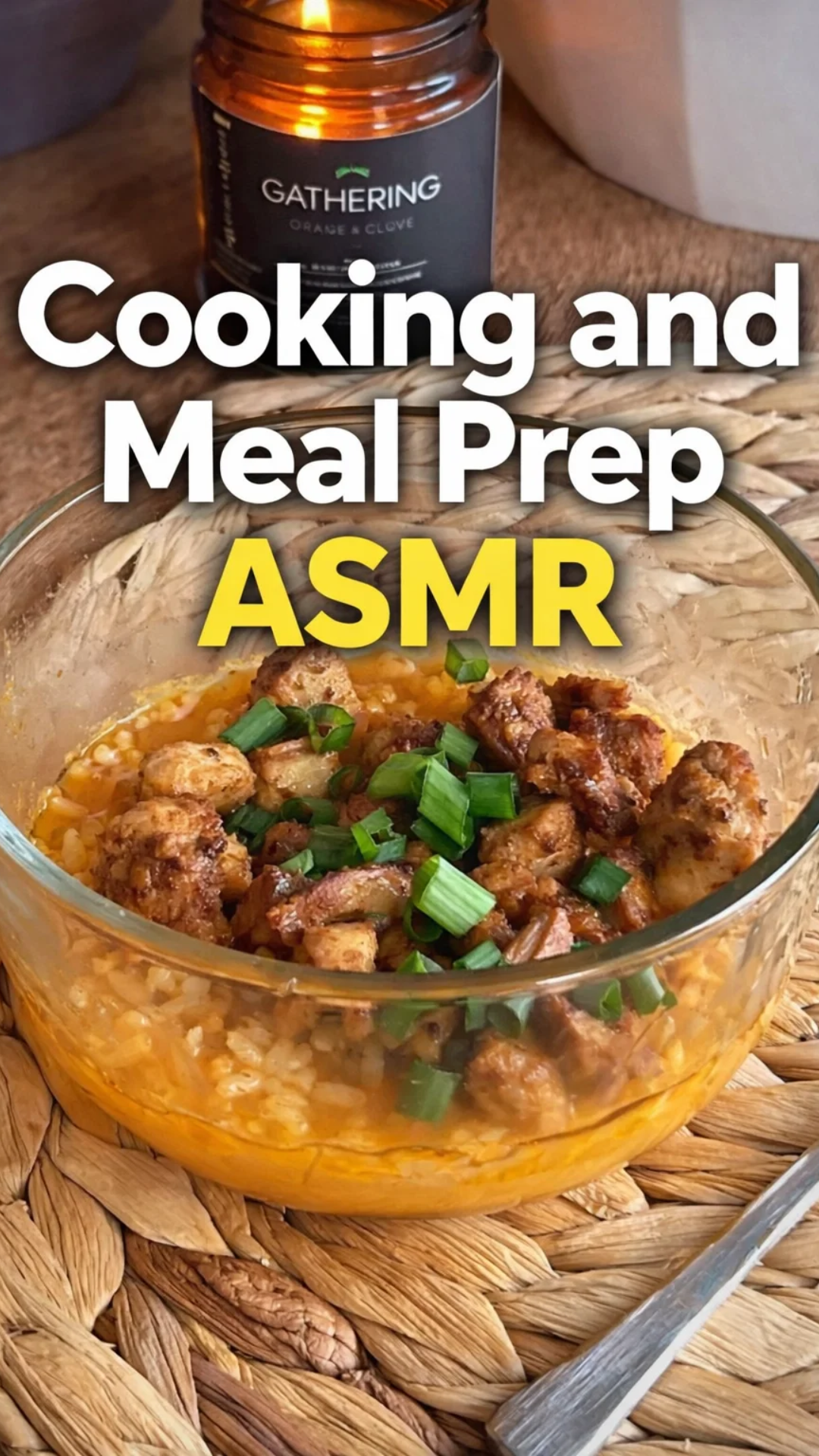 Relaxing mom life cooking and meal prep ASMR
