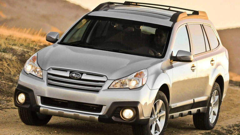 Every generation of the Subaru Outback