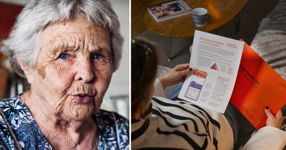Så mycket pengar i månaden får en pensionär ut i snitt