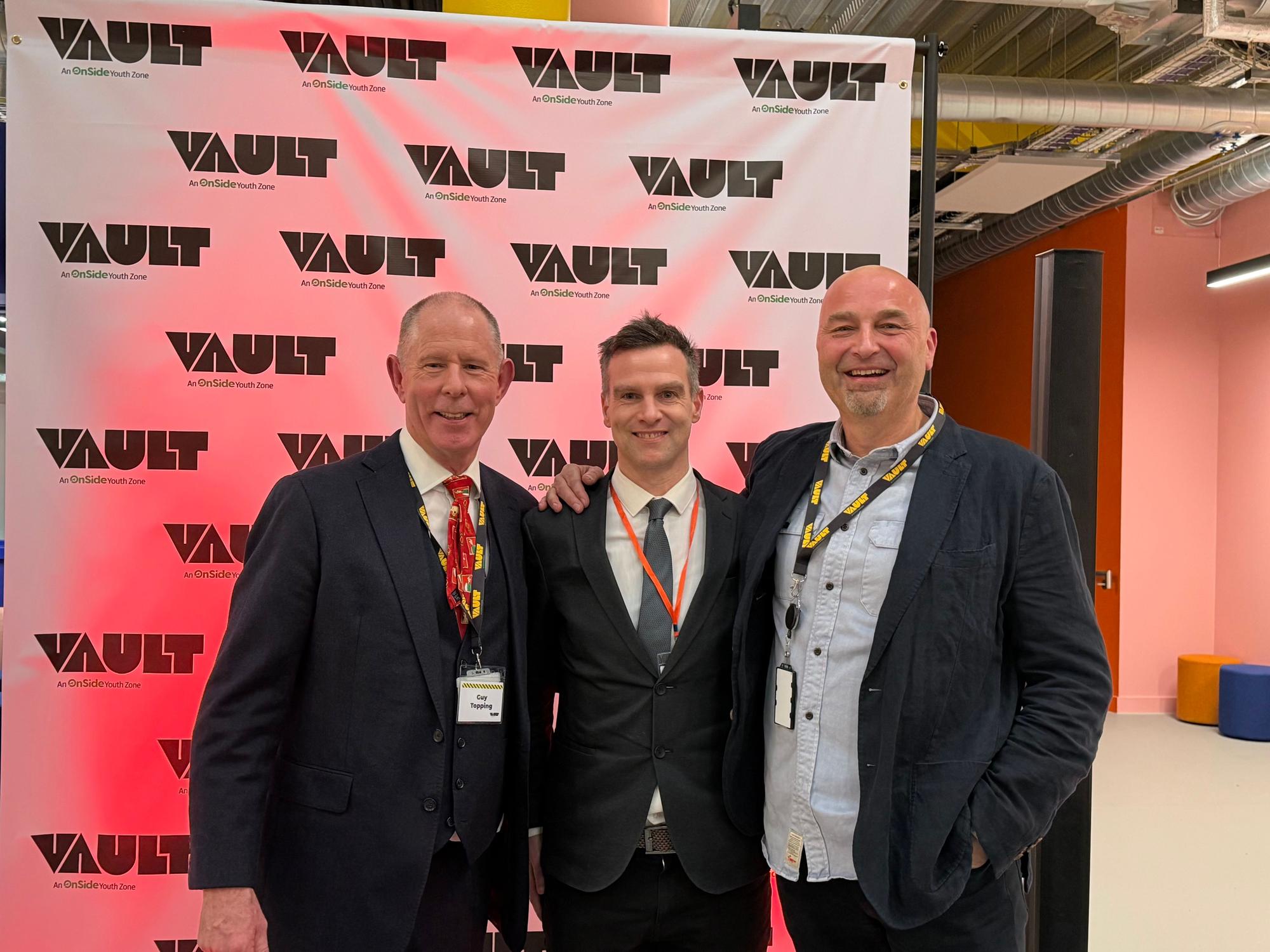 Harrison Drury announced as founder patron for Vault Preston Youth Zone