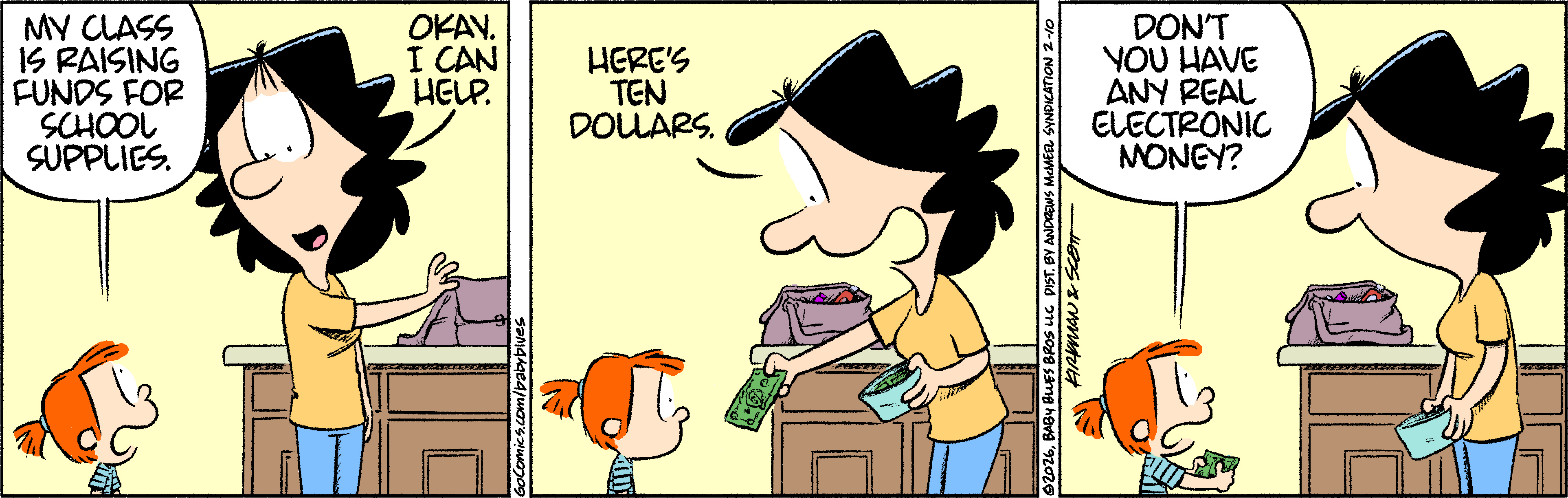 Baby Blues by Rick Kirkman and Jerry Scott