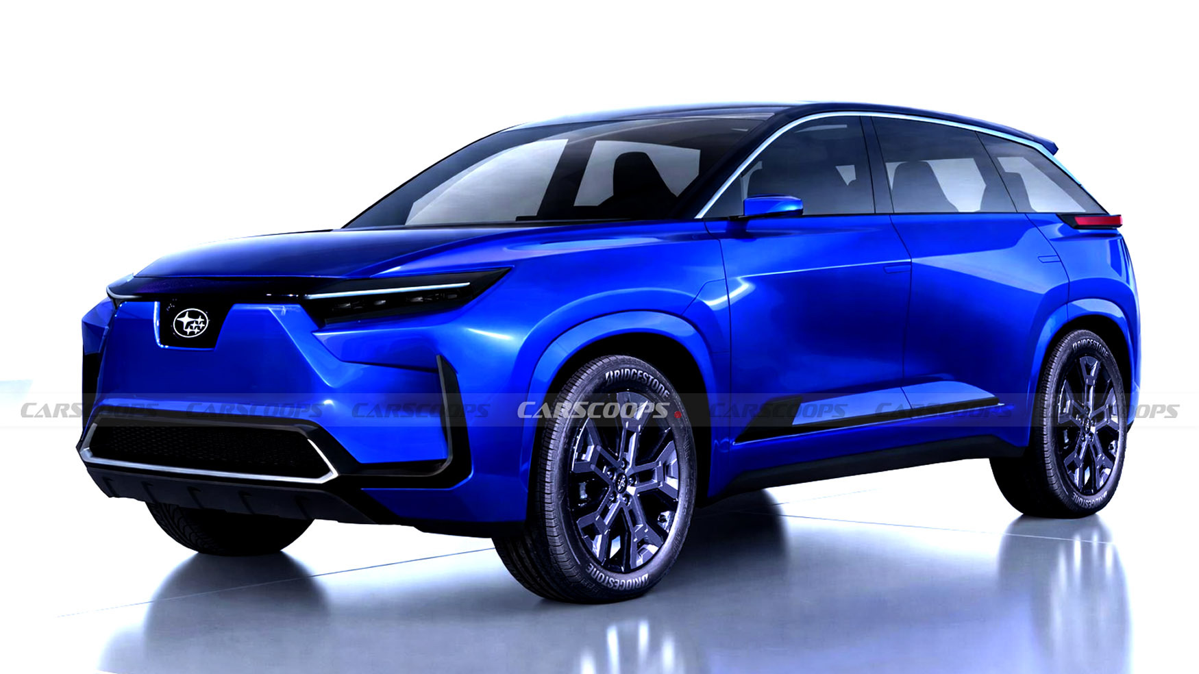 Subaru’s next SUV is big, electric, and very Toyota