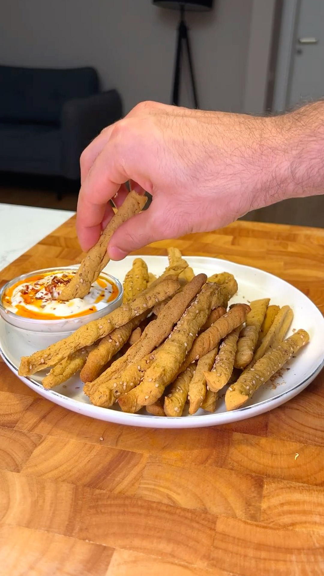 How to make crispy chickpea fries at home