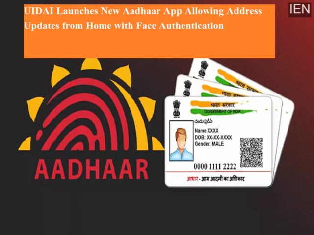 UIDAI launches new Aadhaar app allowing address updates from home with ...