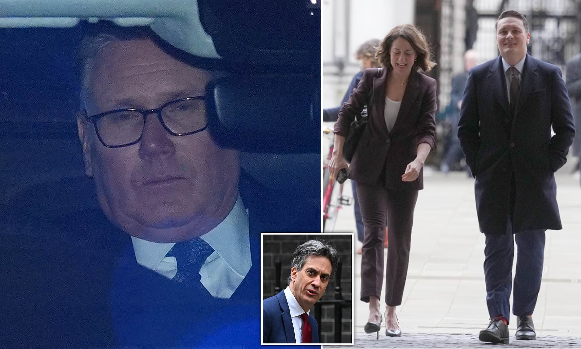 Starmer 'lurches left to save his job': Ed Miliband celebrates new ...
