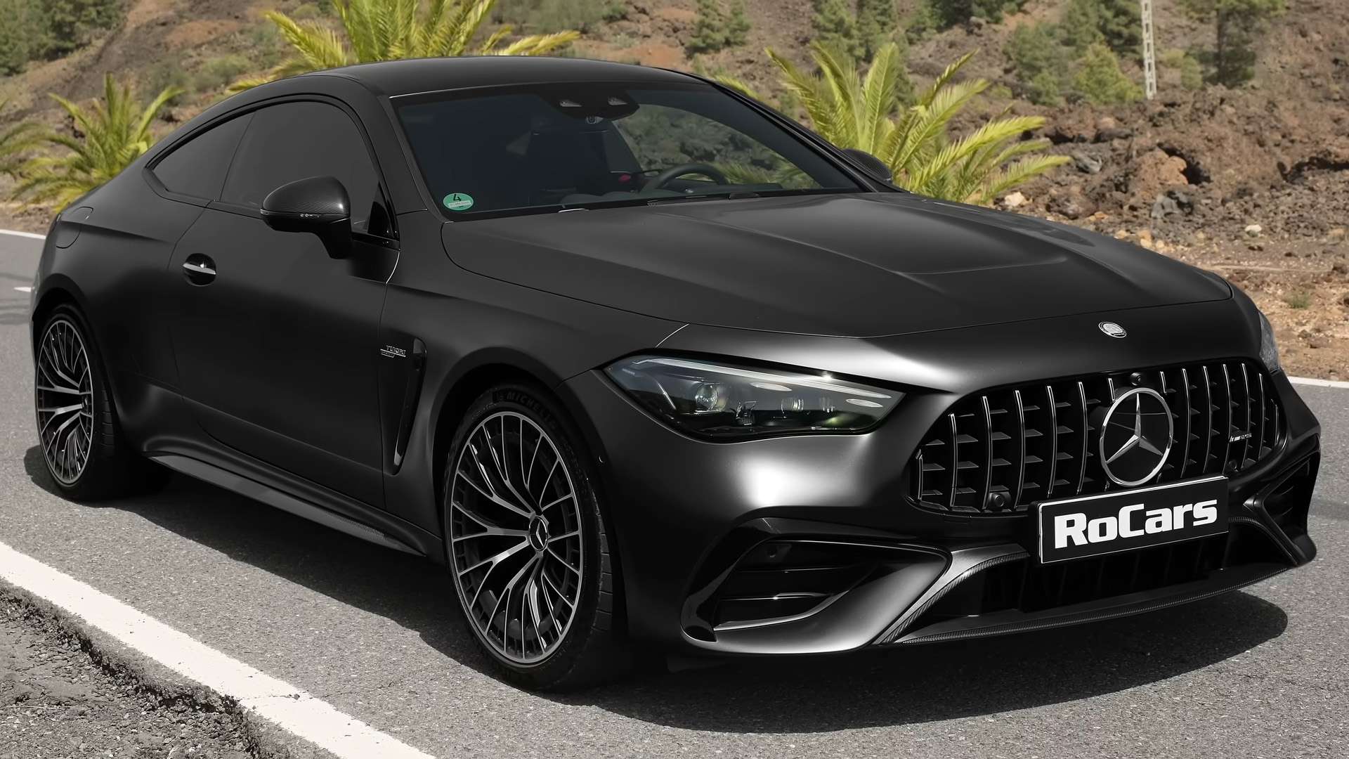 Mercedes AMG CLE 53 coupe overview interior and sound