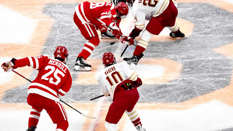 Moments from Boston College men's hockey's Beanpot championship victory ...