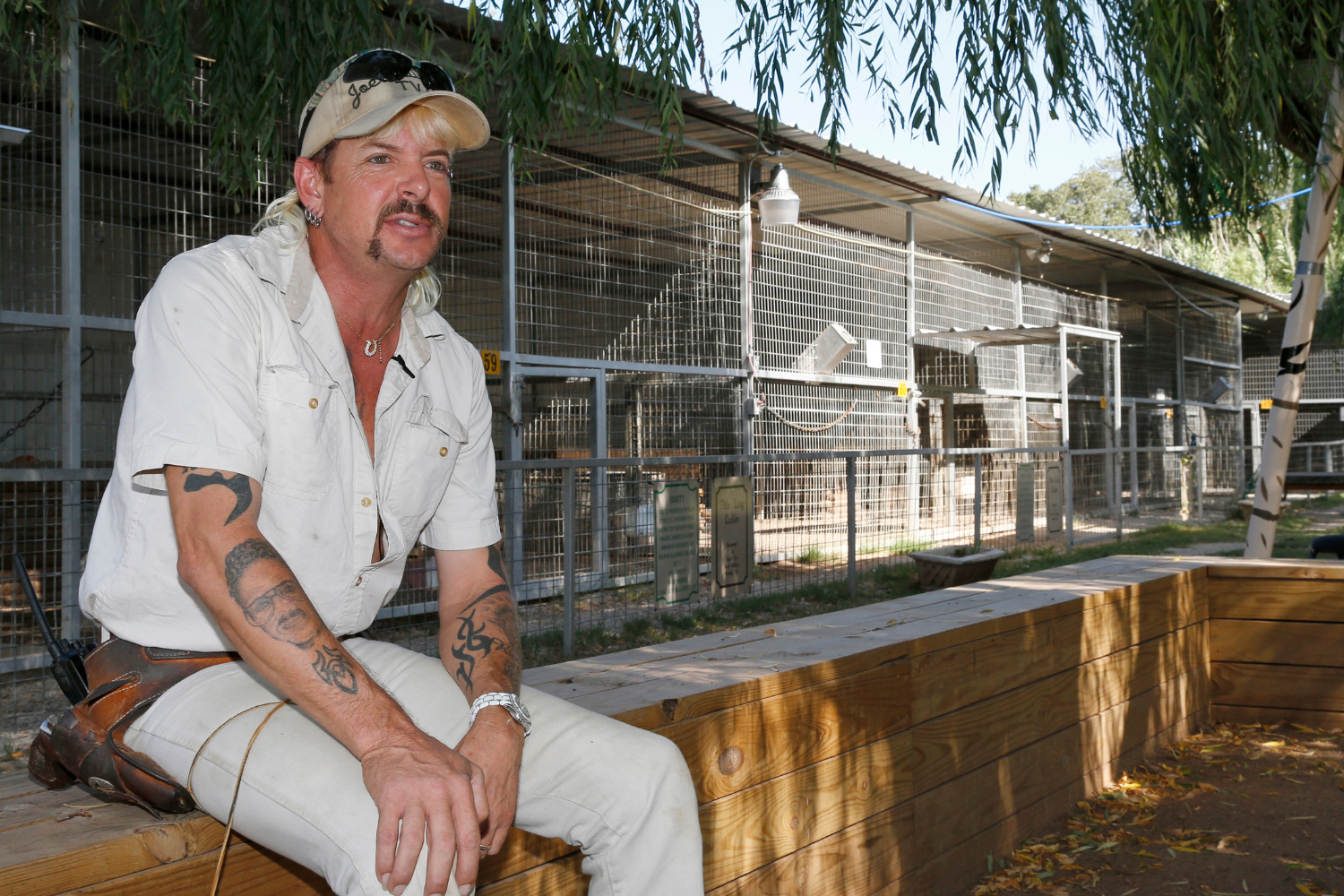 Joe Exotic's wild post on Epstein list goes viral