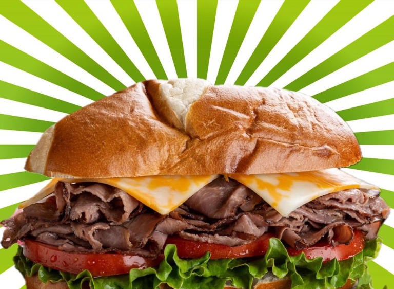 5 chain fast-food restaurants with the thickest roast beef sandwiches