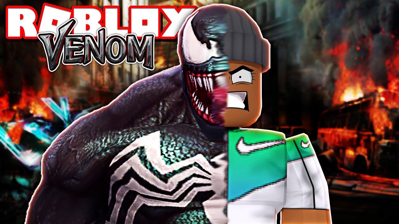 Transforming into Venom in Roblox