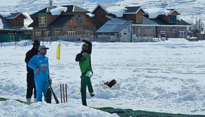 Frozen pitch, fiery passion: Teams battle at -20°C in Kashmir's Gurez ...