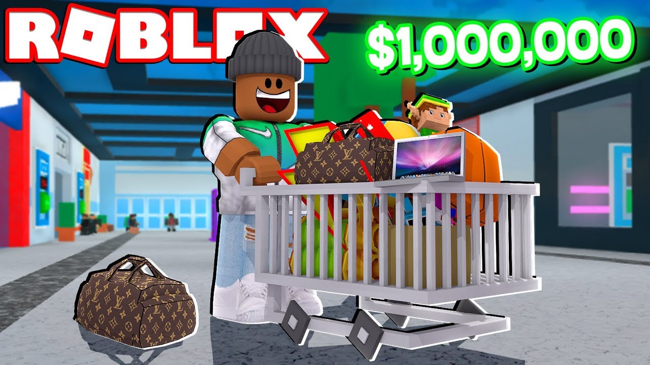 A $1,000,000 shopping spree challenge in Roblox